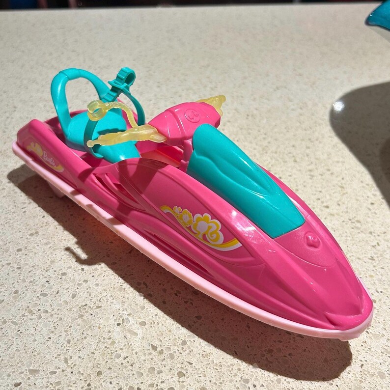Barbie Fun on the Go Water Jet Ski Mattel - Etsy