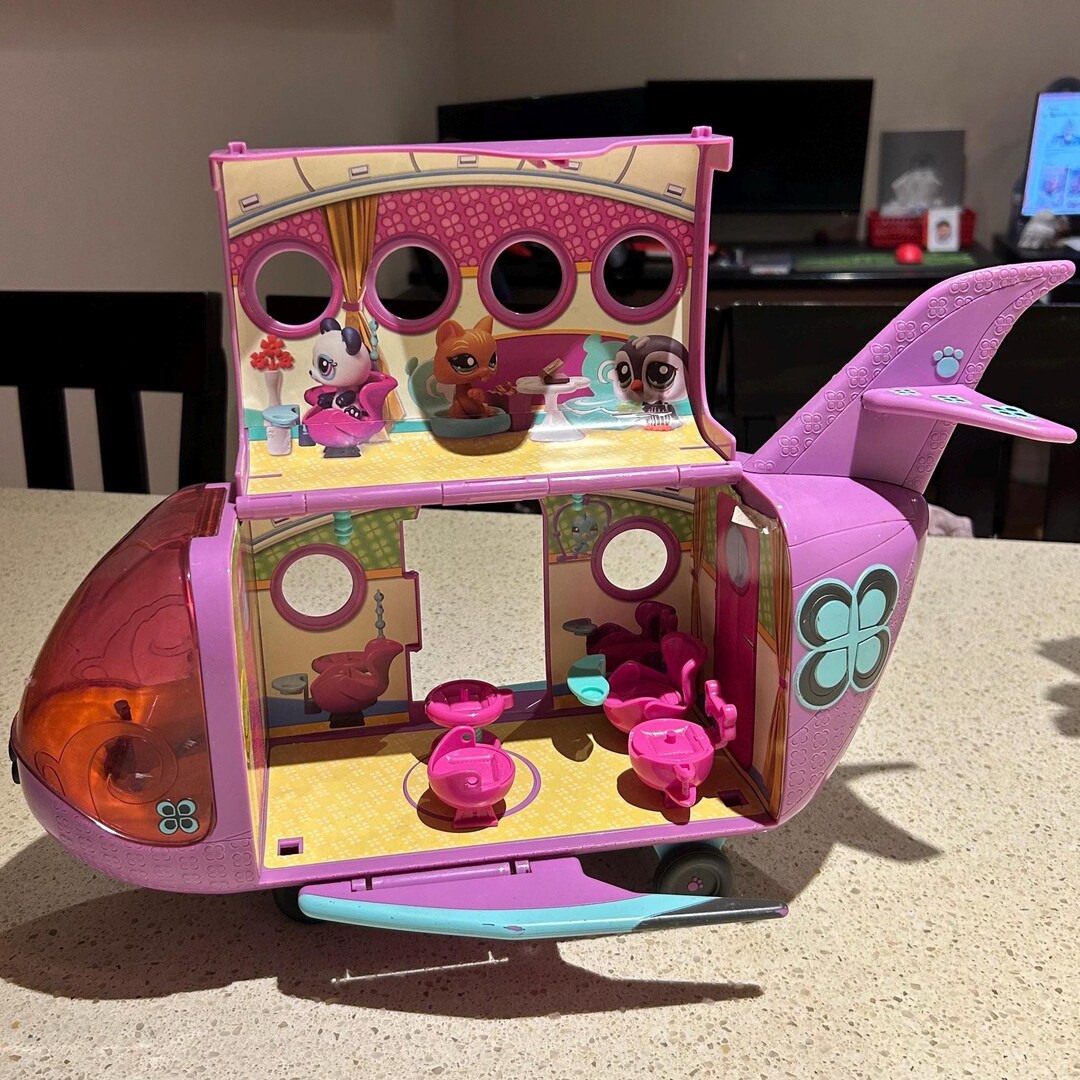 Littlest Pet Shop Pet Jet Hasbro 2010 - Etsy