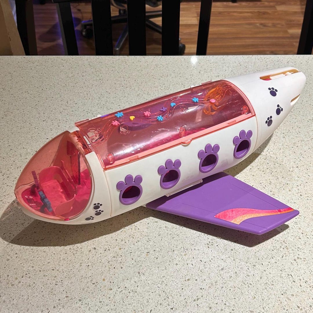 Littlest Pet Shop Jet Plane Playset Hasbro - Etsy