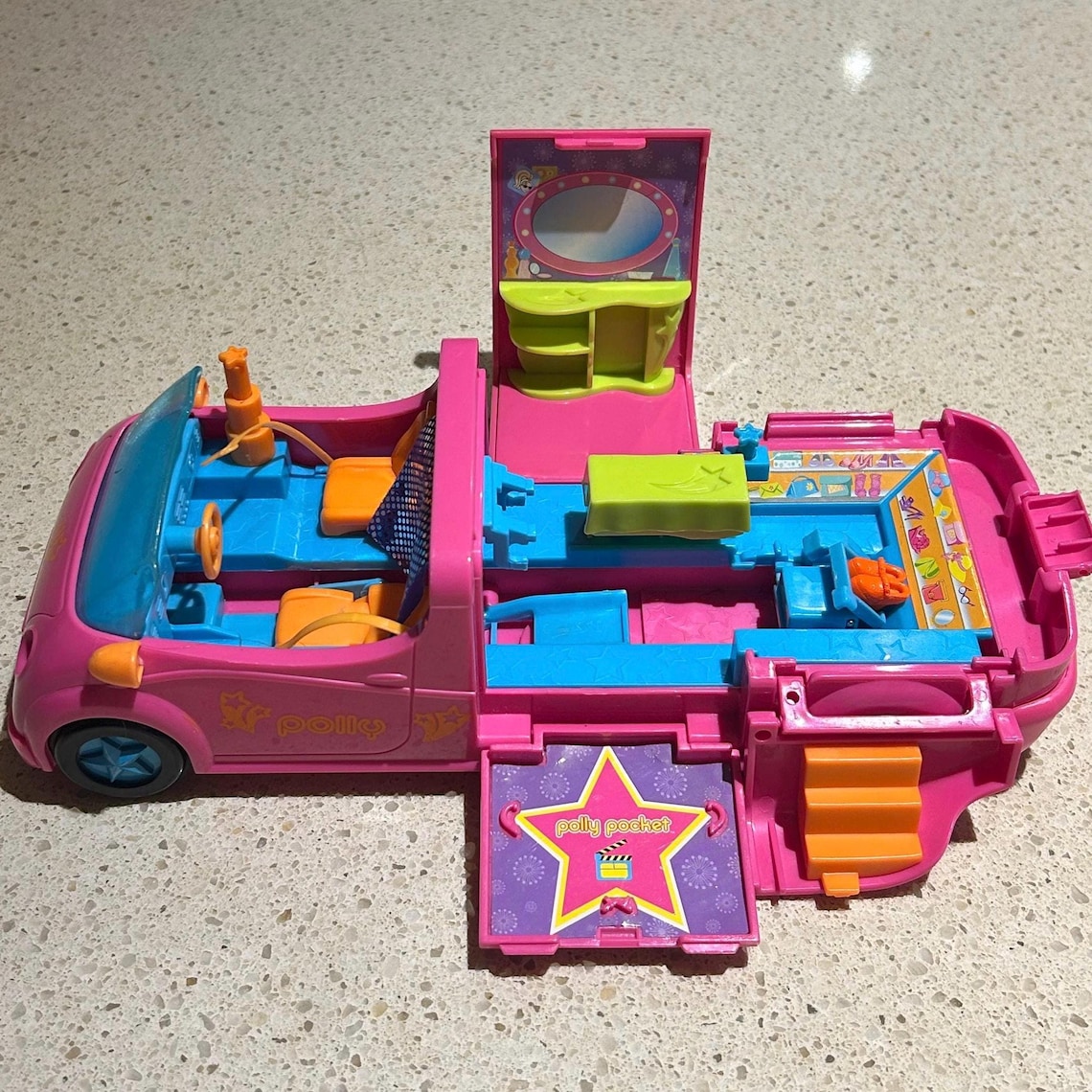 Polly Pocket Party Bus 2004 Vintage Mattel - Etsy