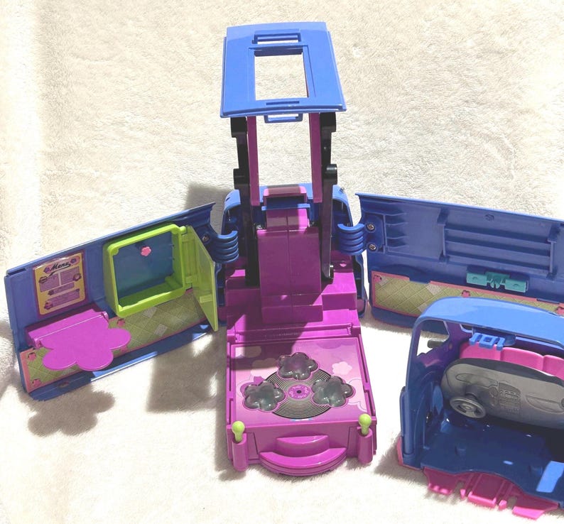 Polly Pocket Party Bus 2004 Vintage Mattel - Etsy