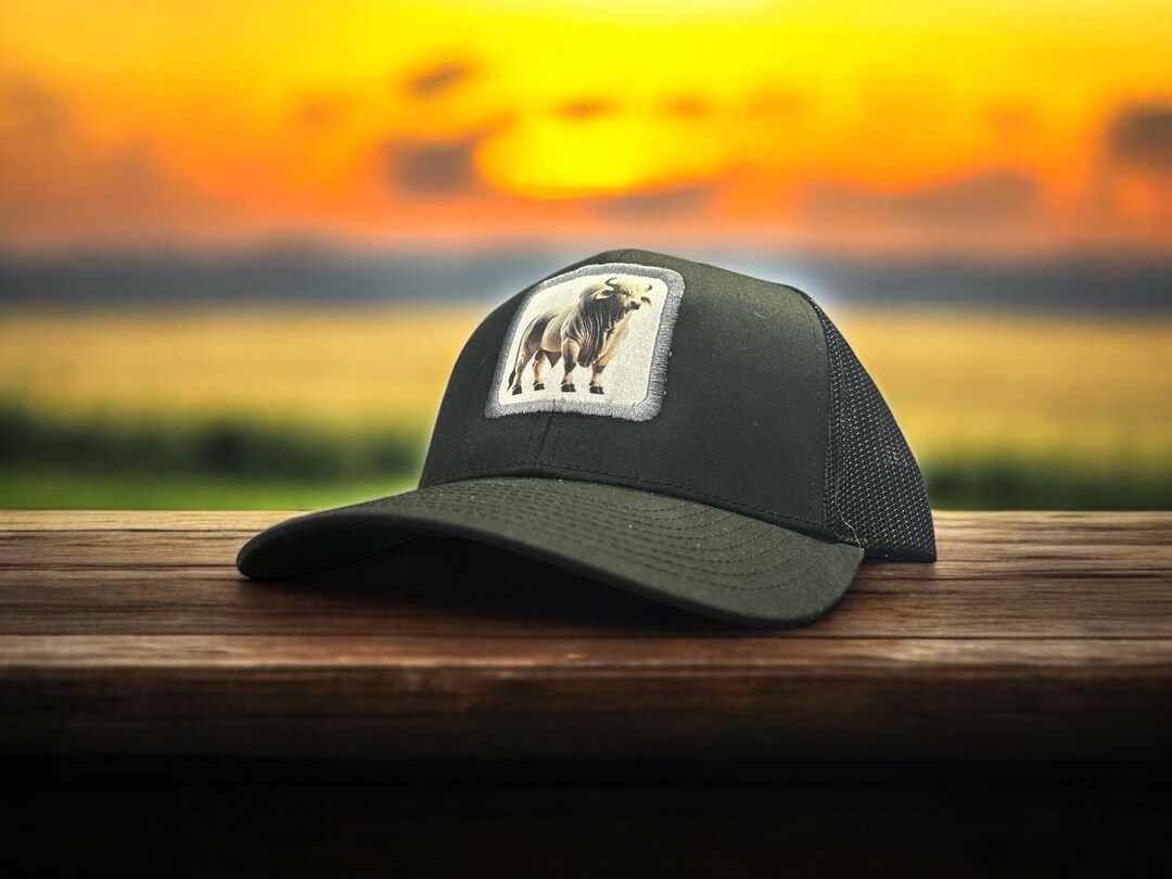 Brahma Bull Patch Snapback Hat - Etsy