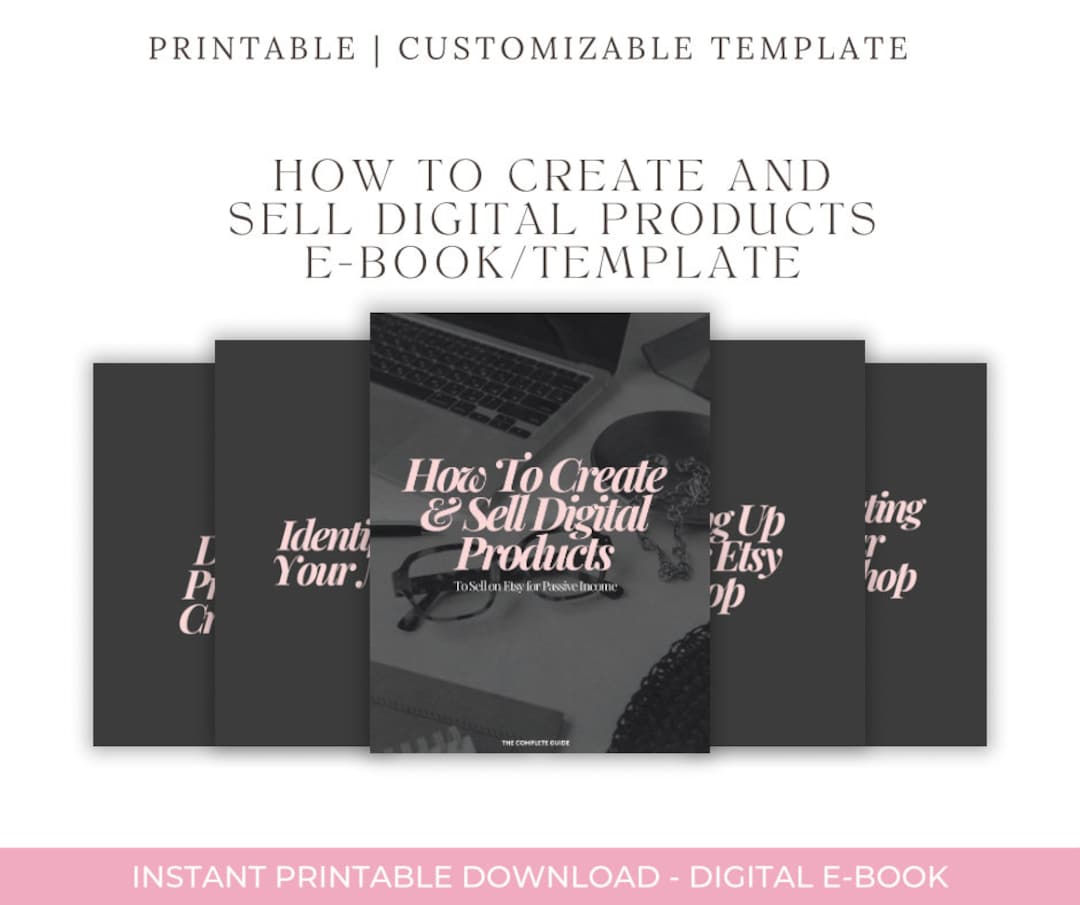 How to Create and Sell Digital Products Ebook Template Complete Guide ...