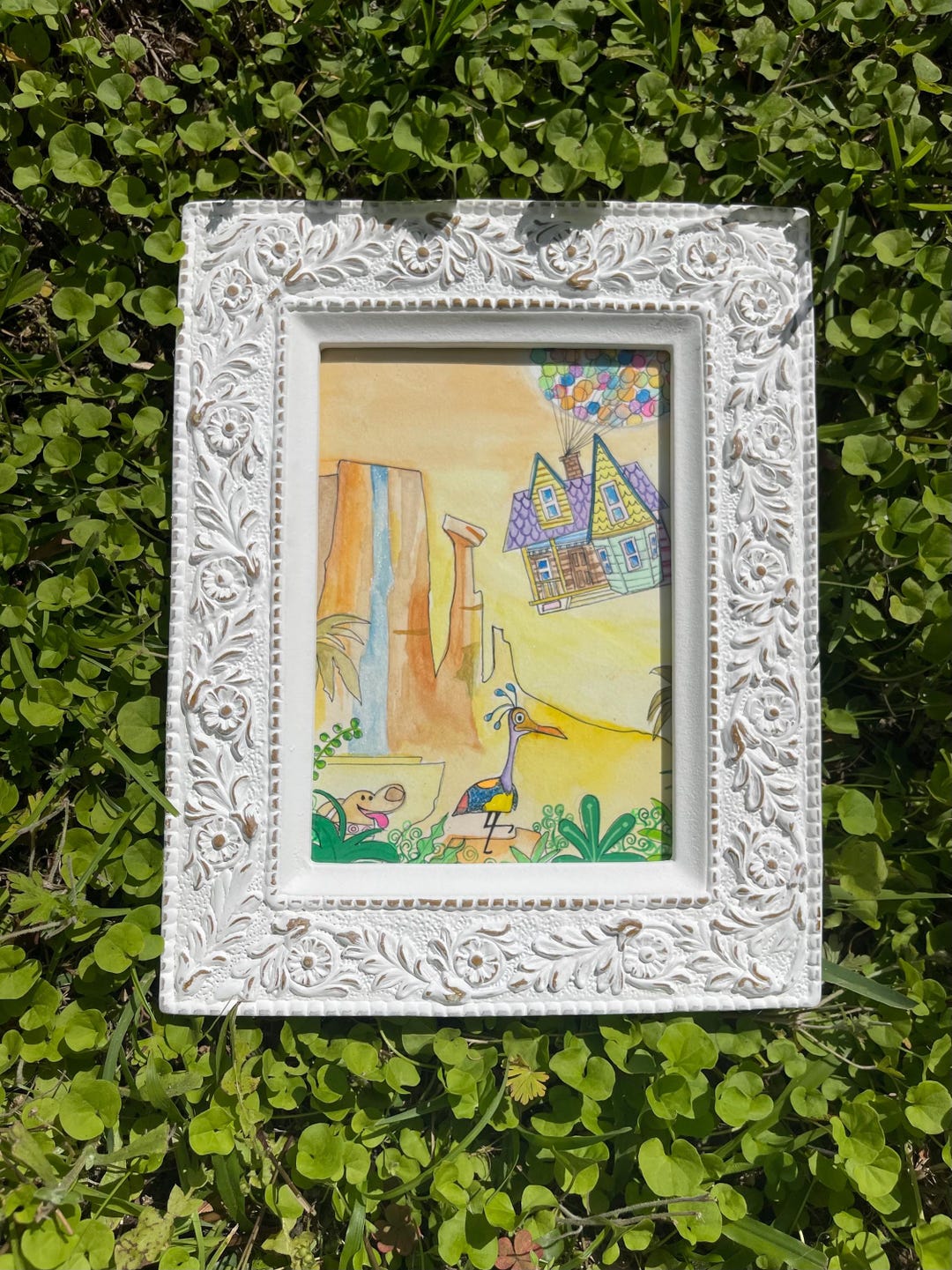 UP, Paradise Falls (original Watercolor Painting) 5x7 - Etsy