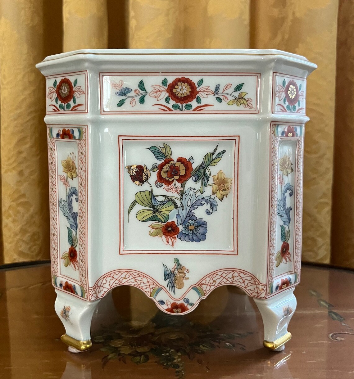 Rare Haviland Limoges Vieux Paris Cachepot/flowerpot - Most Gorgeous ...