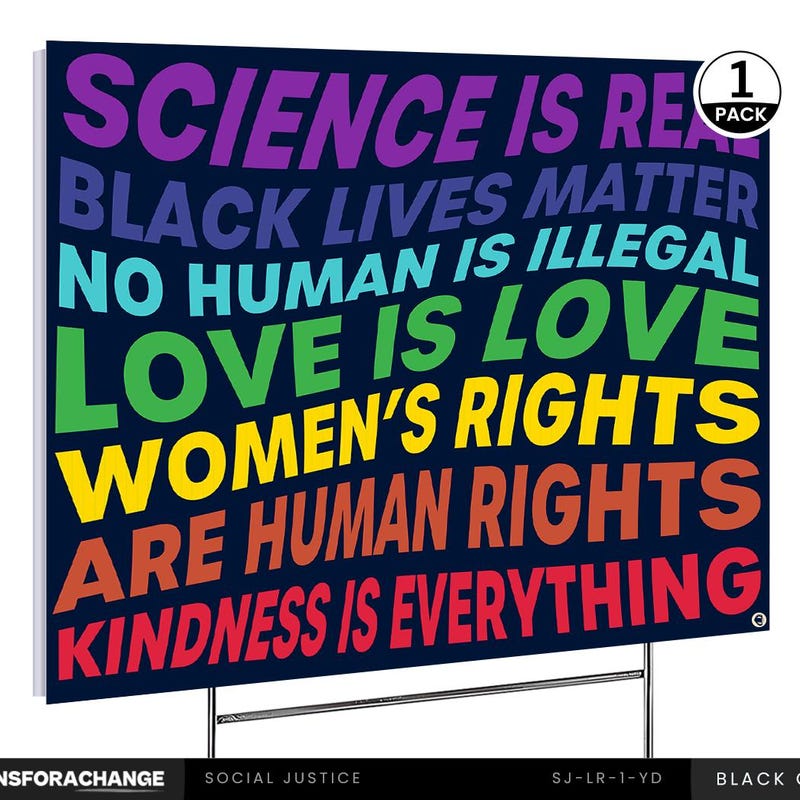 Social Justice Sign - Etsy