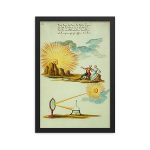 Secret Thesaurus Illustratved With Symbolic Alchemical Water-colour ...