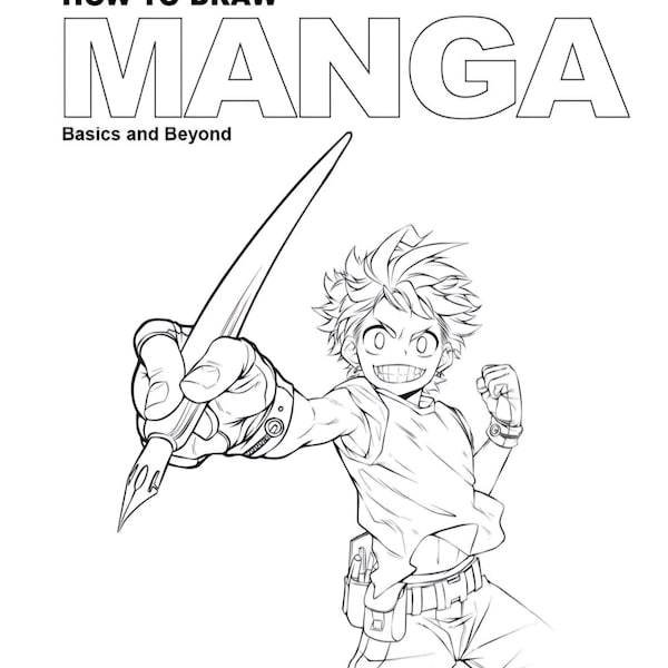 Draw Manga Pdf - Etsy UK