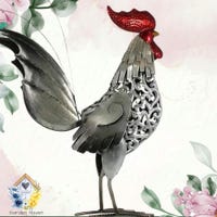 Metal Chicken - Etsy