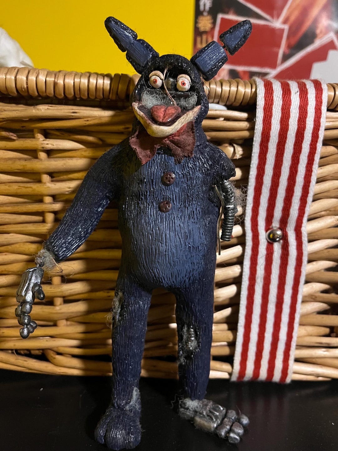 Withered Bonnie Fnaf Realistic Animatronic Clay Model - Etsy