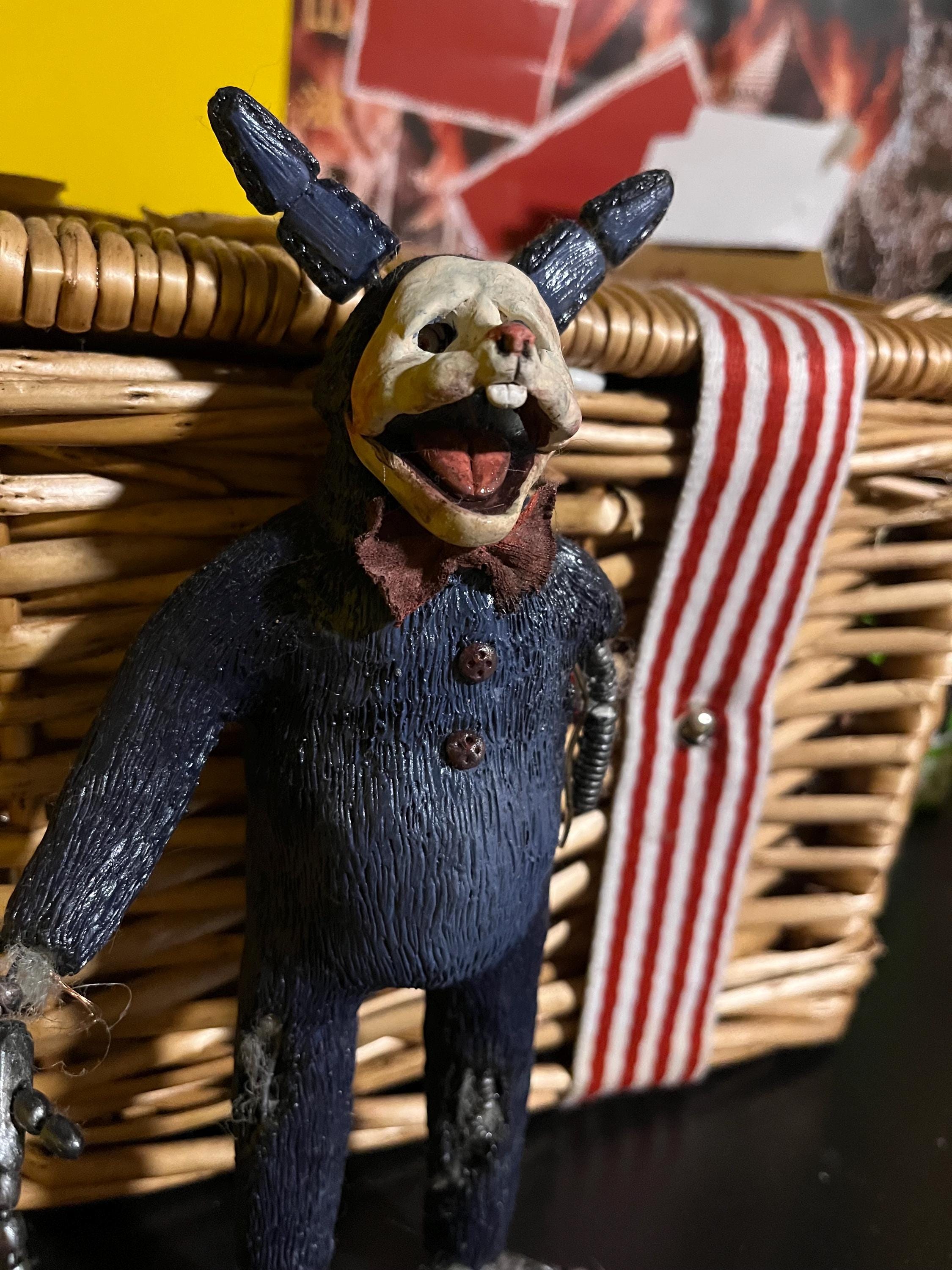 Withered Bonnie Fnaf Realistic Animatronic Clay Model - Etsy