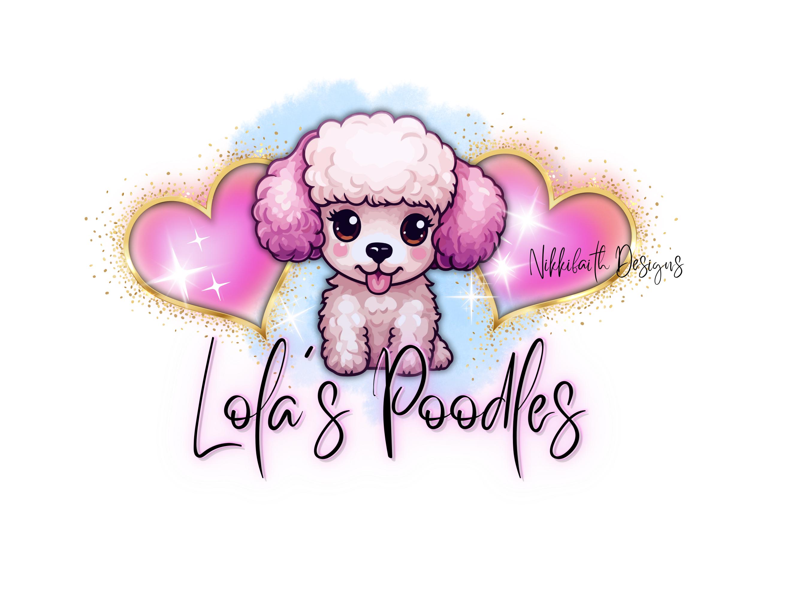 Toy Poodle Breeder Logo Poodle Logos Poodle Dog Breeder Logo ~ Instant ...