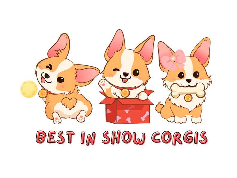 Corgi Breeder Logo Dog Breeder Logos Kennel Logos ~ Can Customize With ...