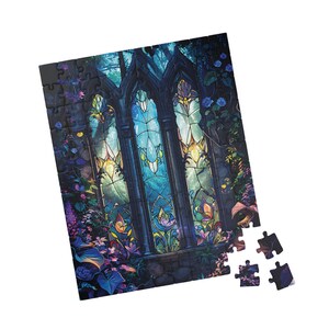 Forgotten Stained Glass Window Puzzle Enchanting Fantasy Puzzle Gift ...