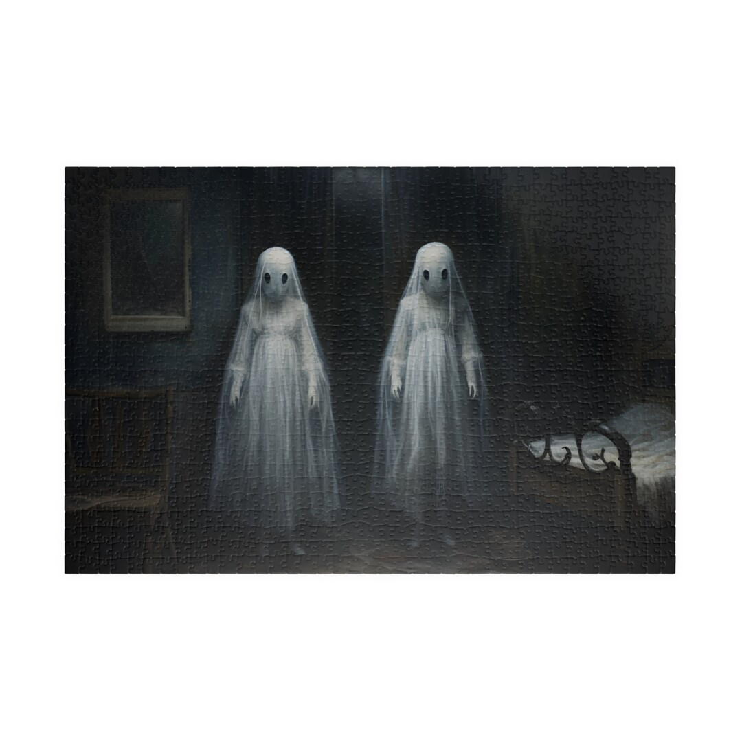 The Twins Jigsaw Puzzle Scary Puzzle for Adults Horror Puzzle Ghost ...