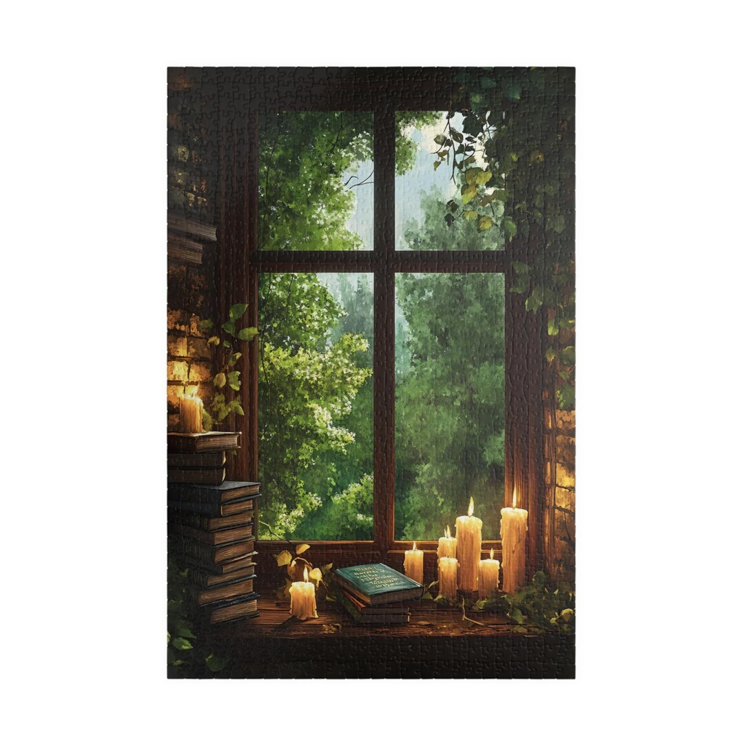 The Quiet Window Jigsaw Puzzle, Beautiful Cottagecore Puzzle Gift for ...