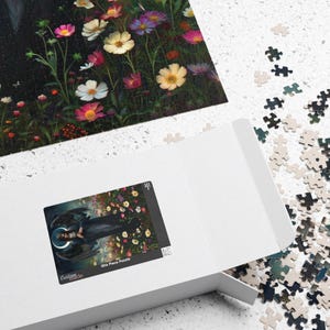 Dark Angel Jigsaw Puzzle | Witchy Puzzle | Beautiful Puzzle Gift for ...