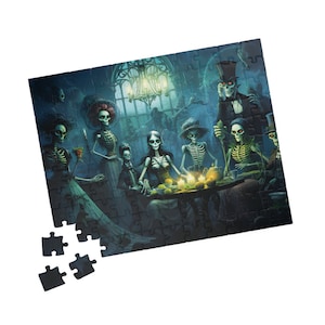 Spooky Jigsaw Puzzle for Adults Scary 1000 Piece Puzzle Difficult 500 ...