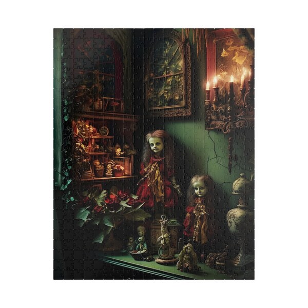 Horror Jigsaw Puzzle - Etsy