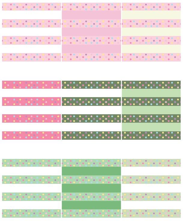 Digital Download Stripes & Dots Celebration Background - Etsy