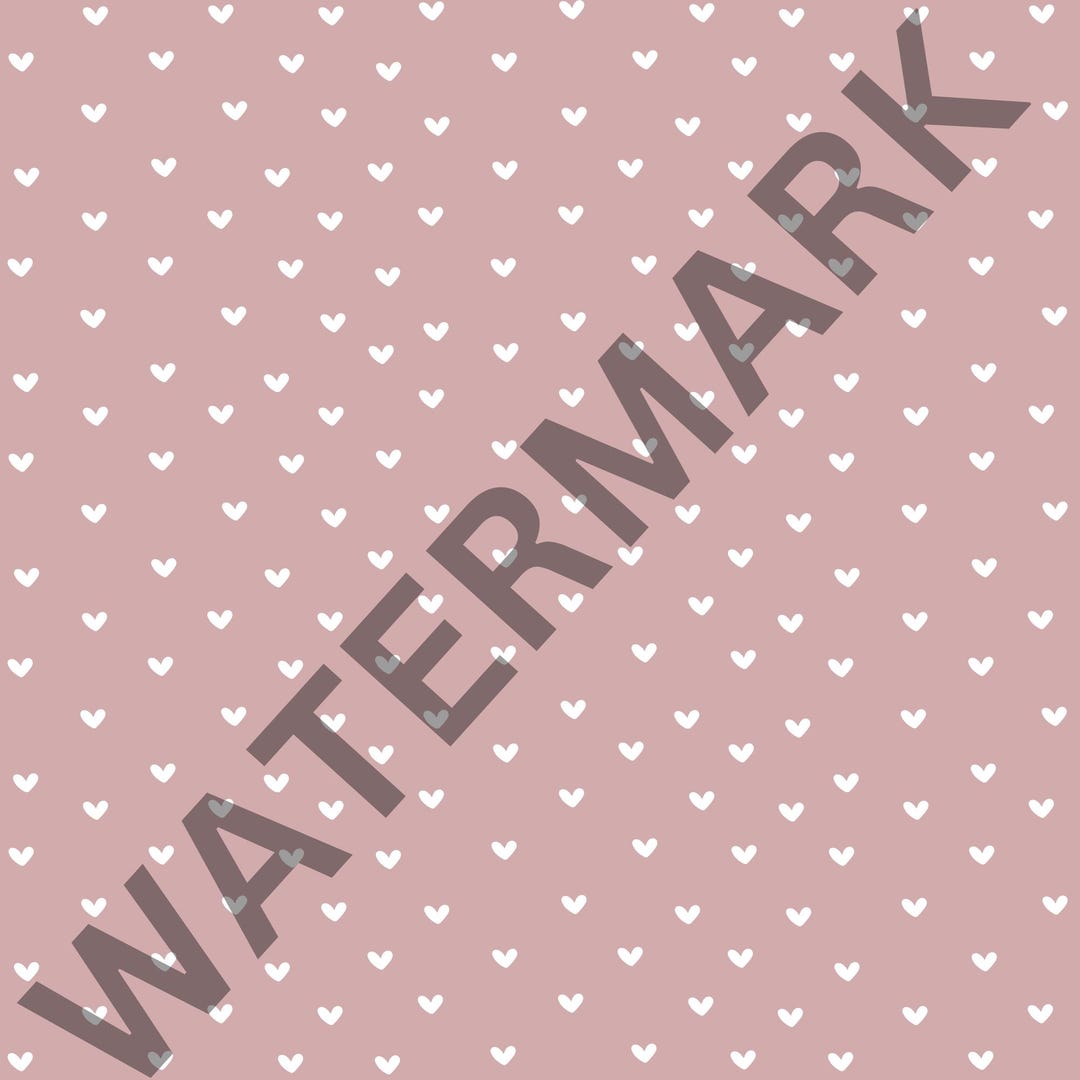 Digital Download Simple Hearts Pattern Background - Etsy