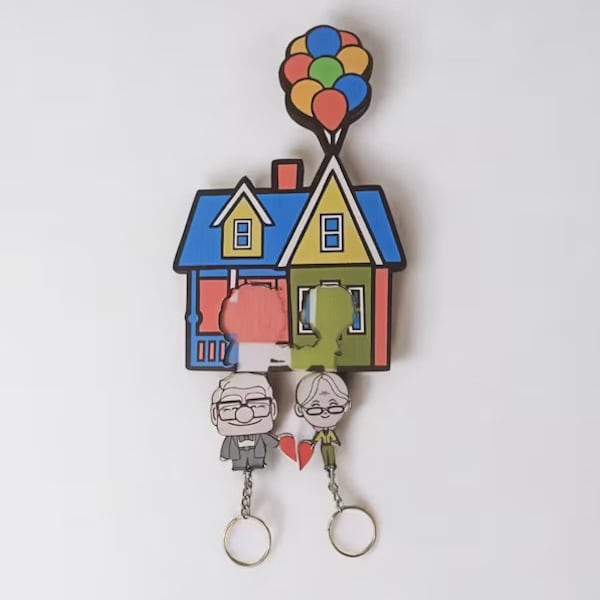 Up Movie Wall Key Holder - Etsy