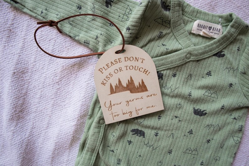 Forest Tree Arched Wooden Baby Statistics Sign, Newborn Stat Sign ...