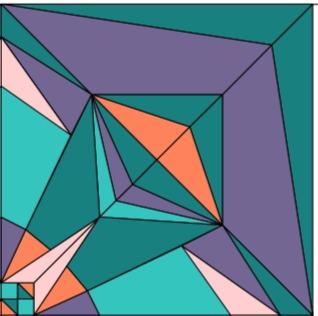 Full Bloom Quilt Block Paper Piecing Pattern: 4 Sizes (PDF Download) - Etsy