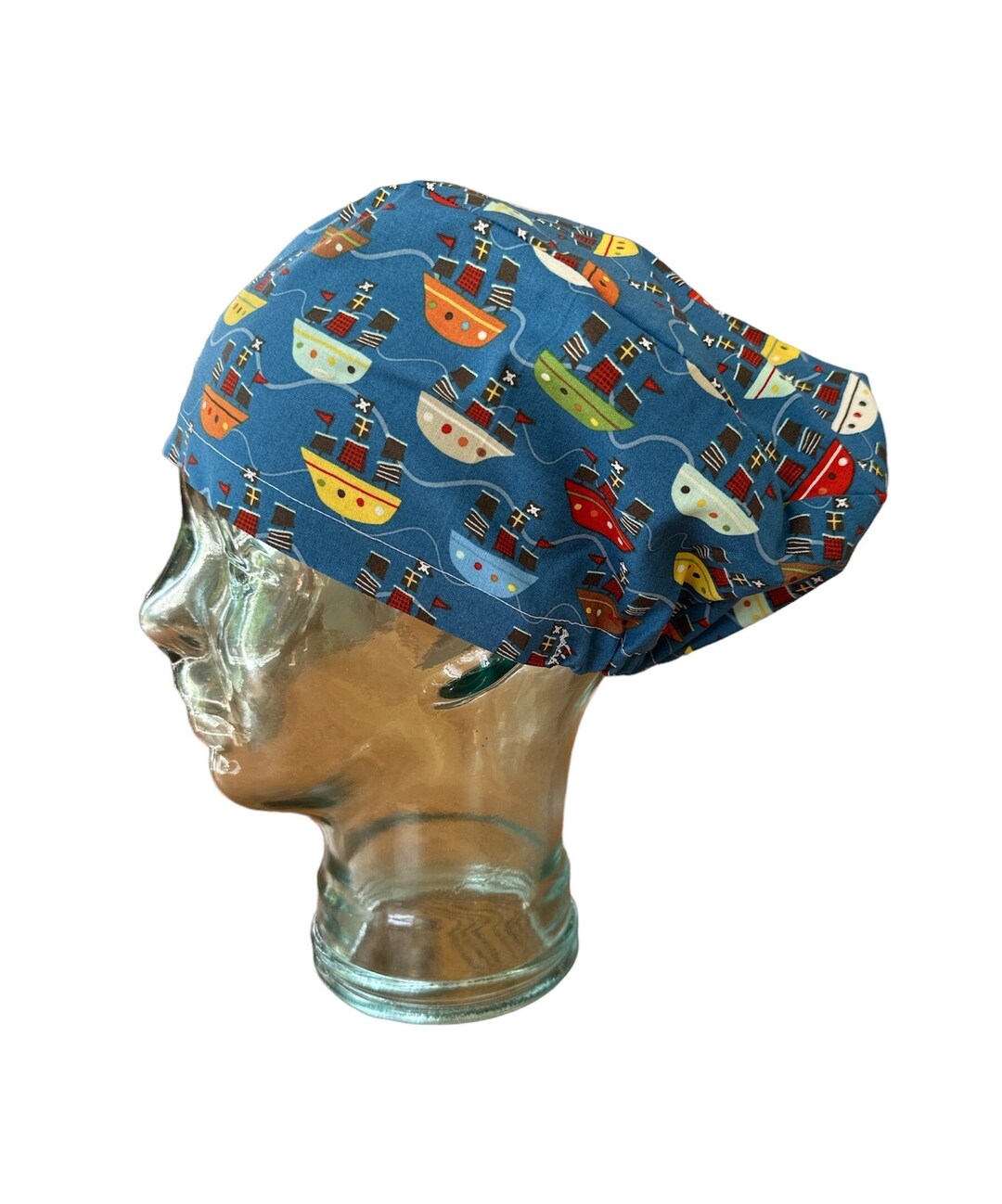 Pirate Ship Scrub Hat, Sailing Ships Scrub Cap, OR Scrub Hat - Etsy