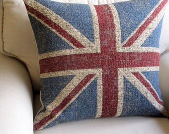 Union Jack Pillow | Etsy