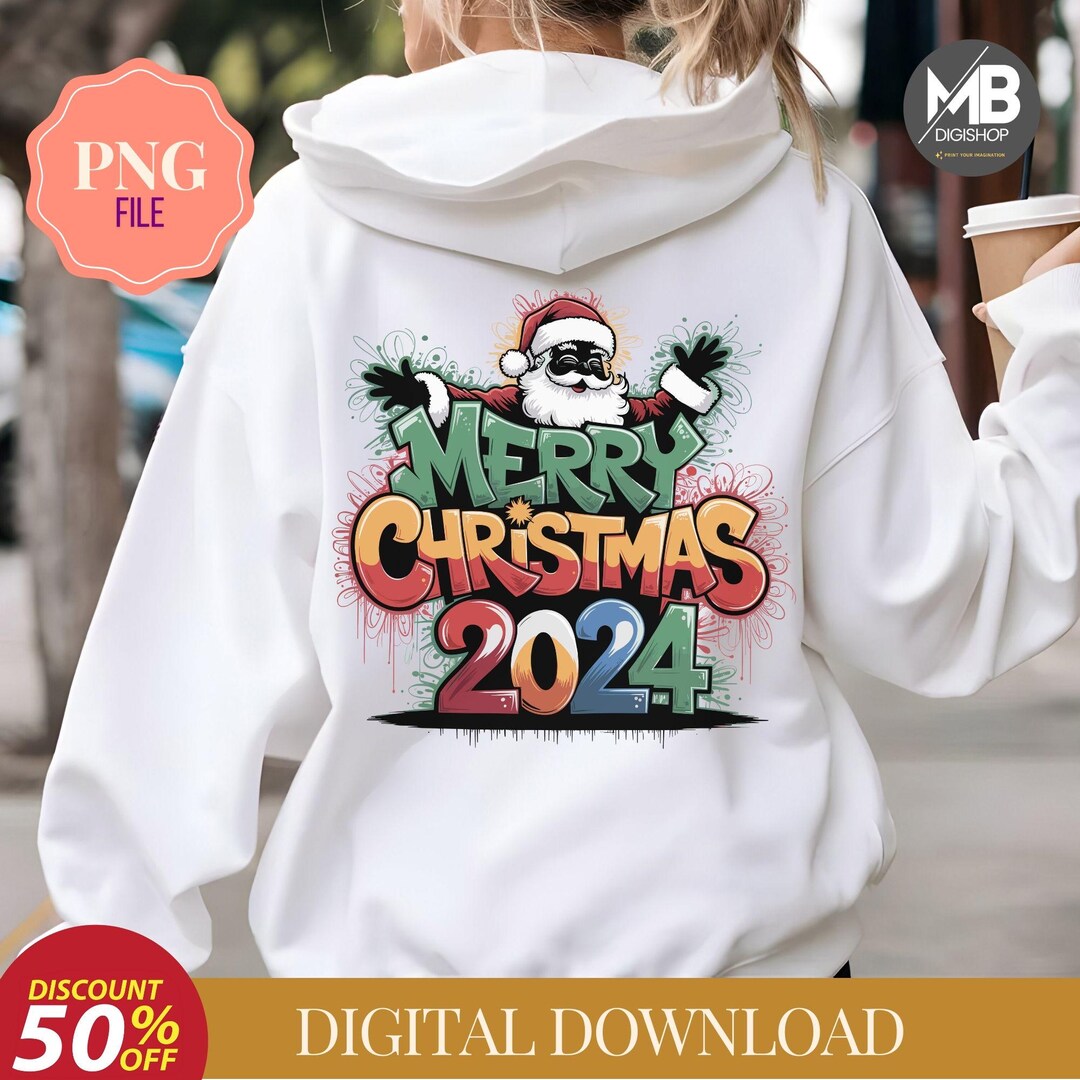 Merry Christmas 2024 Graffiti Png, Urban Graffiti Png, Santa Urban ...