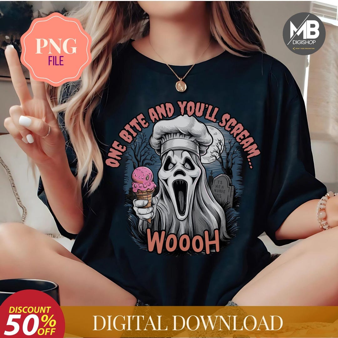 Cute Ghost Face Woooh Png, Halloween Season Png, Spooky Ghost Face Png ...