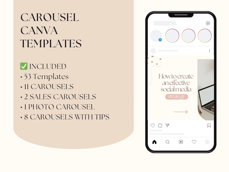Canva Carousel Templates for Every Business | Carousel | Instagram ...