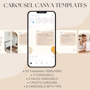 Canva Carousel Templates for Every Business | Carousel | Instagram ...