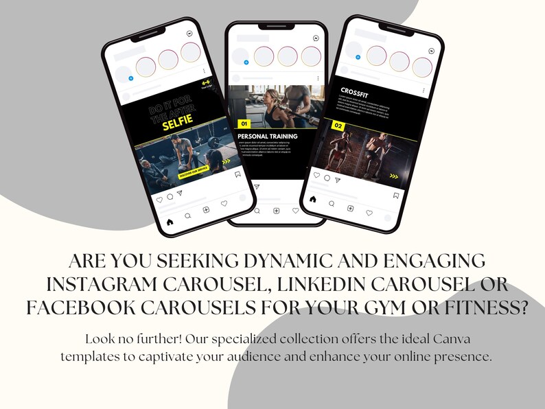 Instagram Carousel With Our Social Media Template Sport | Instagram ...