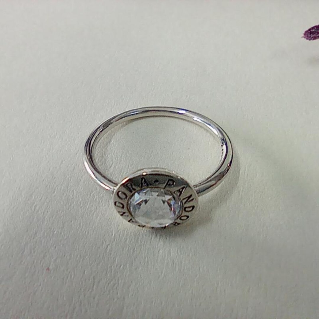 Pandora Sterling Silver Pandora Logo Ring - Etsy