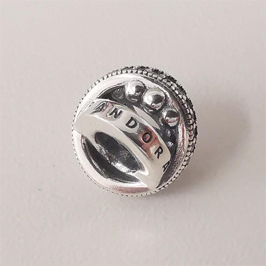 Pandora Signature Collection Logo Pavé Pave, Beading 3-in-1 Charm - Etsy