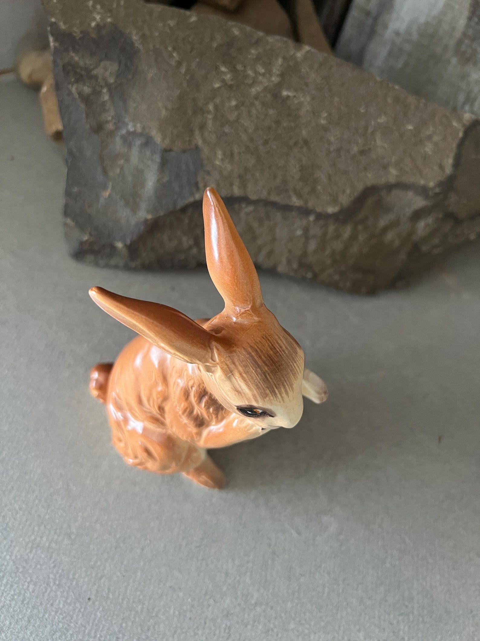 Vintage Lefton Rabbit, Paw to Mouth, One Only, Excellent Condition ...