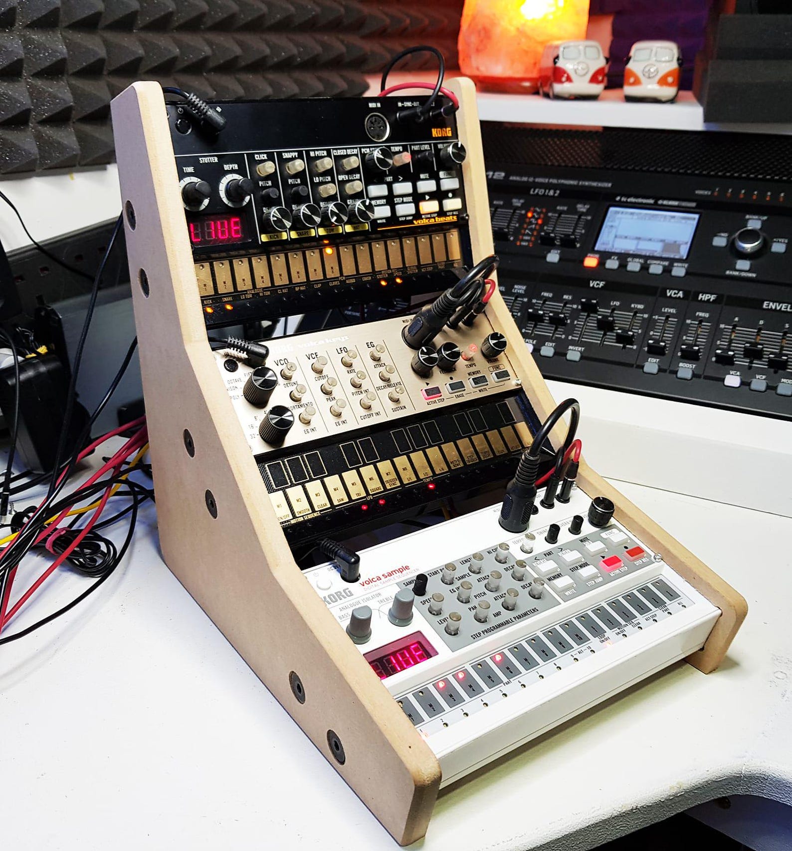Korg Volca Triple MDF Stand Precision Machined Series With Recess - Etsy