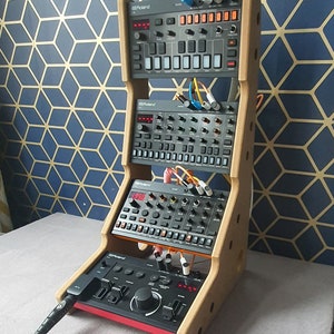 Roland Aira Compact S1 J6 T8 E4 - MDF QUAD Stand From Synths and Wood ...