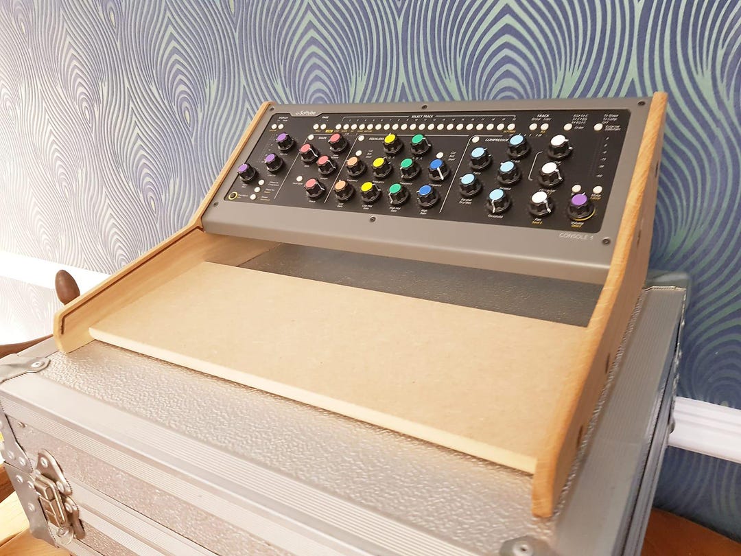 Solid Oak Softube Console 1 & Fader Dual Stand From Synths and Wood - Etsy