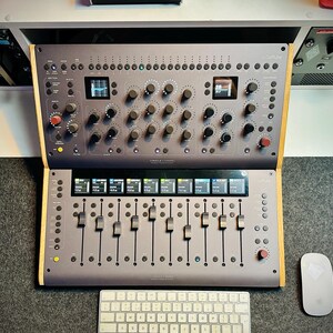 Softube Console & Fader MK3 Solid Oak Dual Stand From Synths and Wood ...