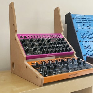 Behringer Crave, Edge & Spice - MDF Triple Stand From Synths and Wood ...