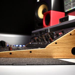 Softube Console & Fader MK3 Solid Oak Dual Stand From Synths and Wood ...