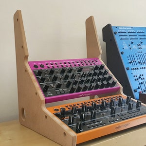 Behringer Crave, Edge & Spice - MDF Triple Stand From Synths and Wood ...