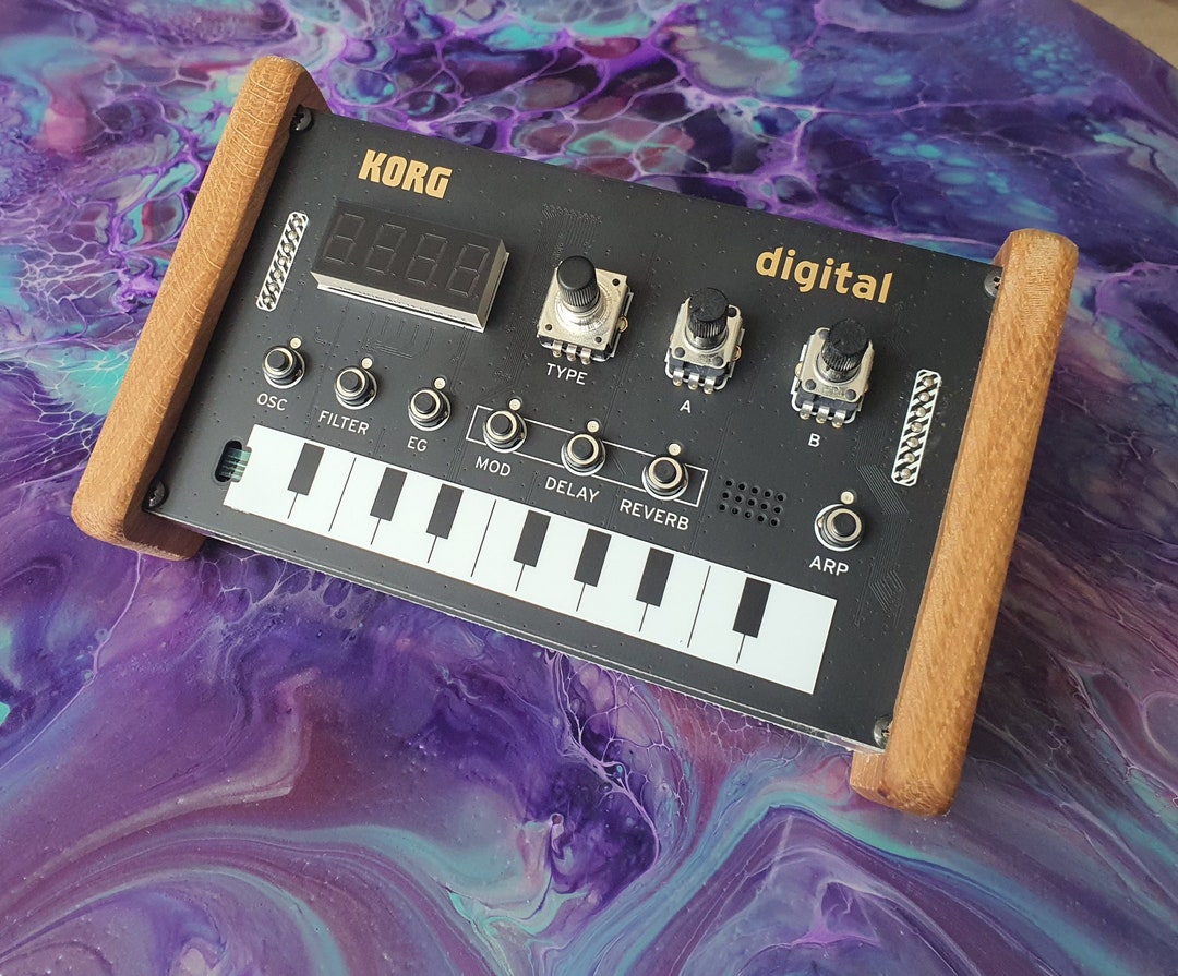 Korg NTS1/NTS2 Solid Oak End Cheeks Stand From Synths and Wood - Etsy