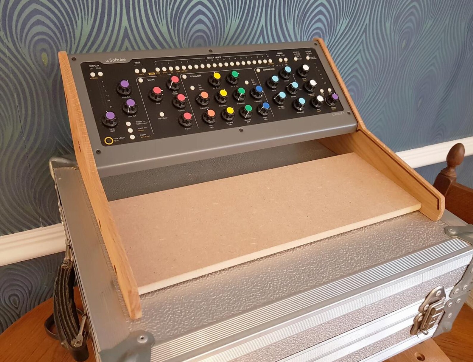 Solid Oak Softube Console 1 & Fader Dual Stand From Synths and Wood - Etsy