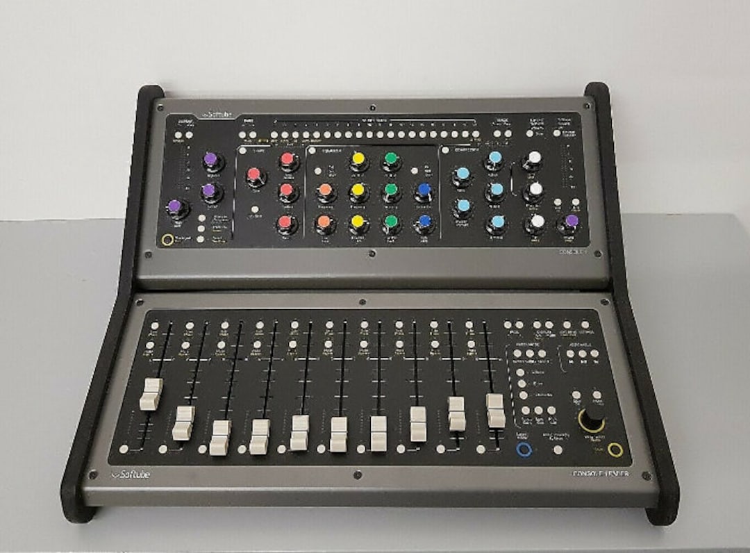 Softube Console 1 & Fader Black Valchromat Wooden Stand From Synths and ...