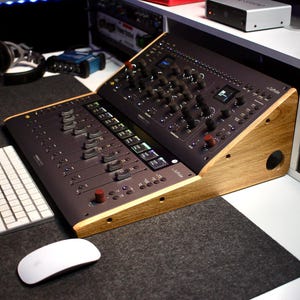 Softube Console & Fader MK3 Solid Oak Dual Stand From Synths and Wood ...