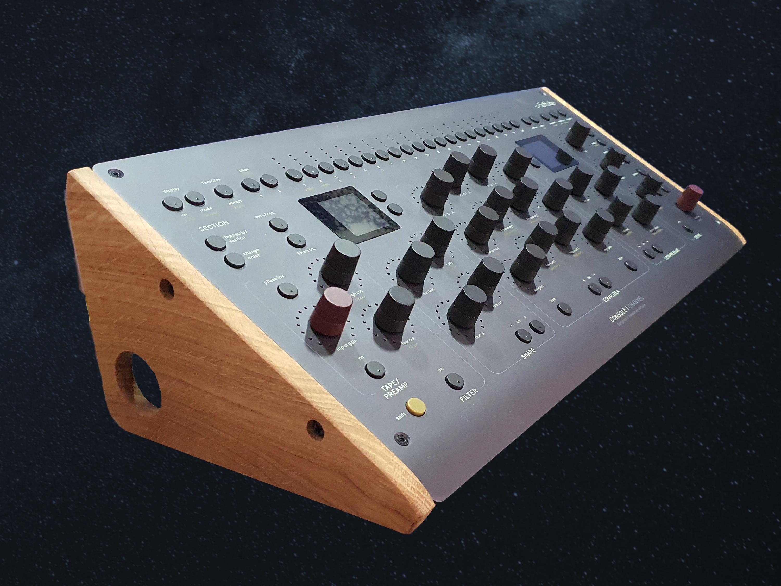 Softube Console and Fader MK3 Solid Oak End Cheeks From Synths and Wood ...